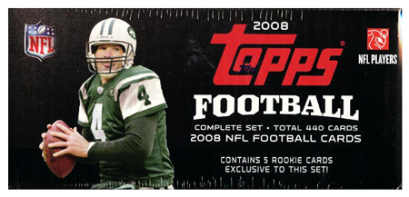 2008 Topps NFL Football - Complete Factory Trading Card Set