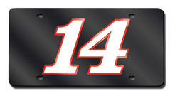 #14 Tony Stewart - Laser Tag / Mirror License Plate