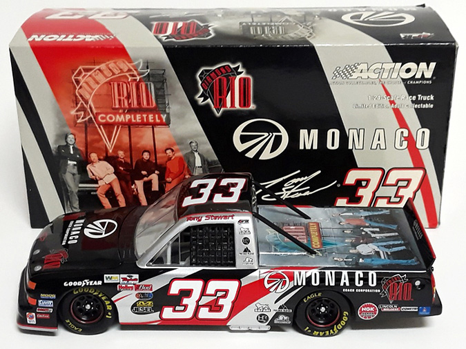 2003 Tony Stewart #33 Monaco - Chevy Rocks / Diamond Rio NASCAR 1/24 ...