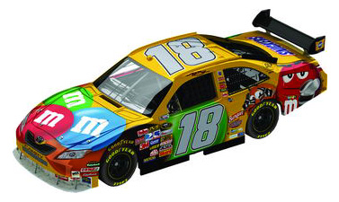 2008 Kyle Busch #18 M&Ms / Liquid Color (Gold) Diecast