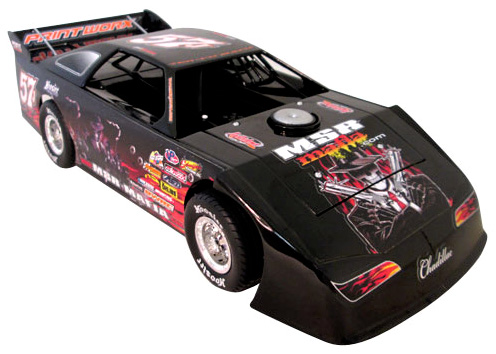 2013 Bub McCool #57 MSR Mafia World 100 - Dirt Late Model 1/64 Diecast