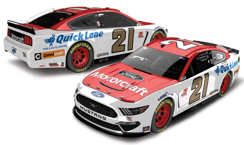 2020 Matt DiBenedetto #21 Motorcraft NASCAR 1/24 Diecast
