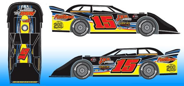 2021 Donny Schatz #15 Black Dirt Late Model 1/64 Diecast