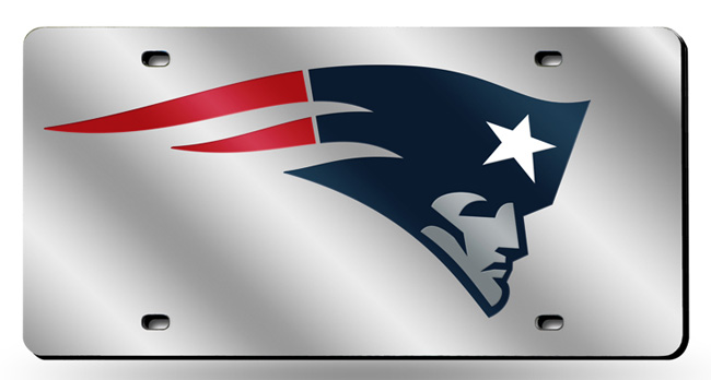New England Patriots - NFL Laser Tag License Plate